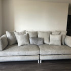 Home by Sean & Catherine Lowe Veda 118'' Square Arm Sofa & Reviews ...