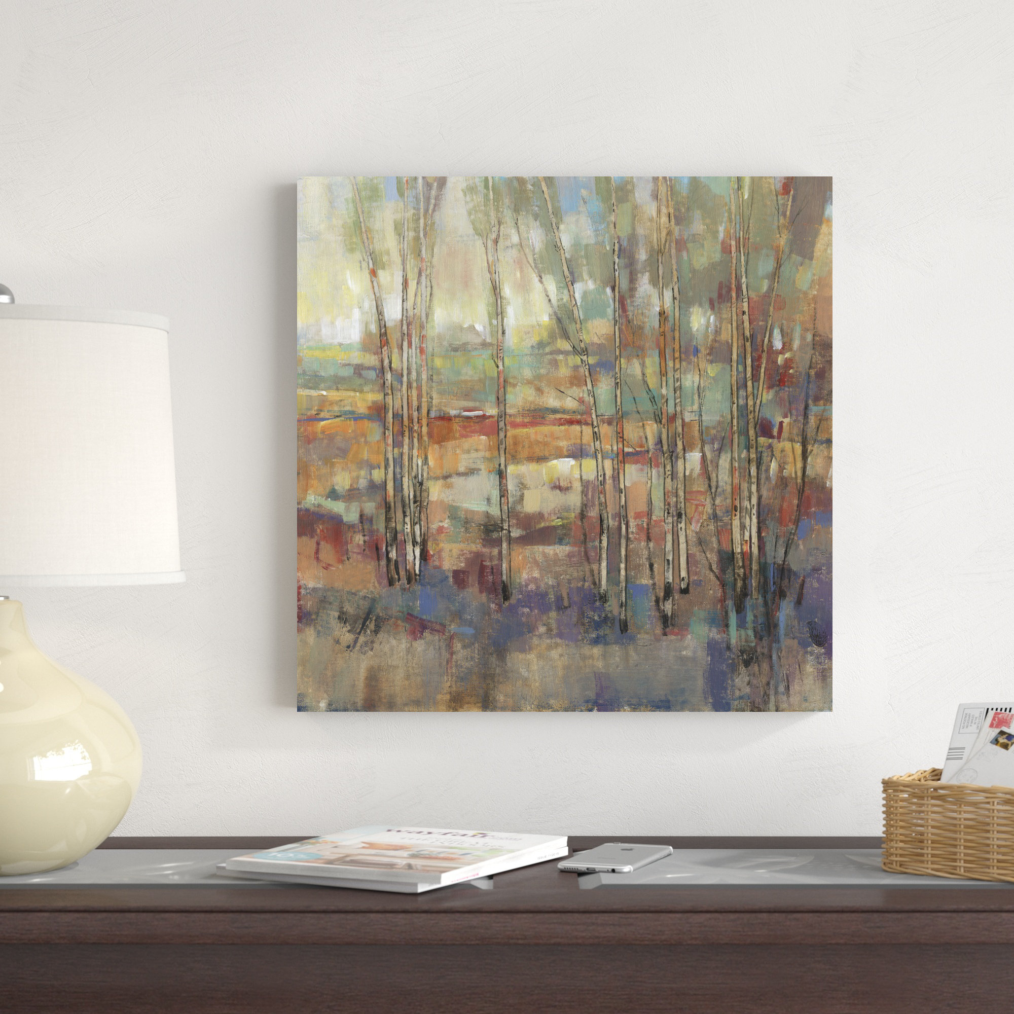 Lark Manor Kaleidoscopic Forest I On Canvas by Timothy O' Toole ...