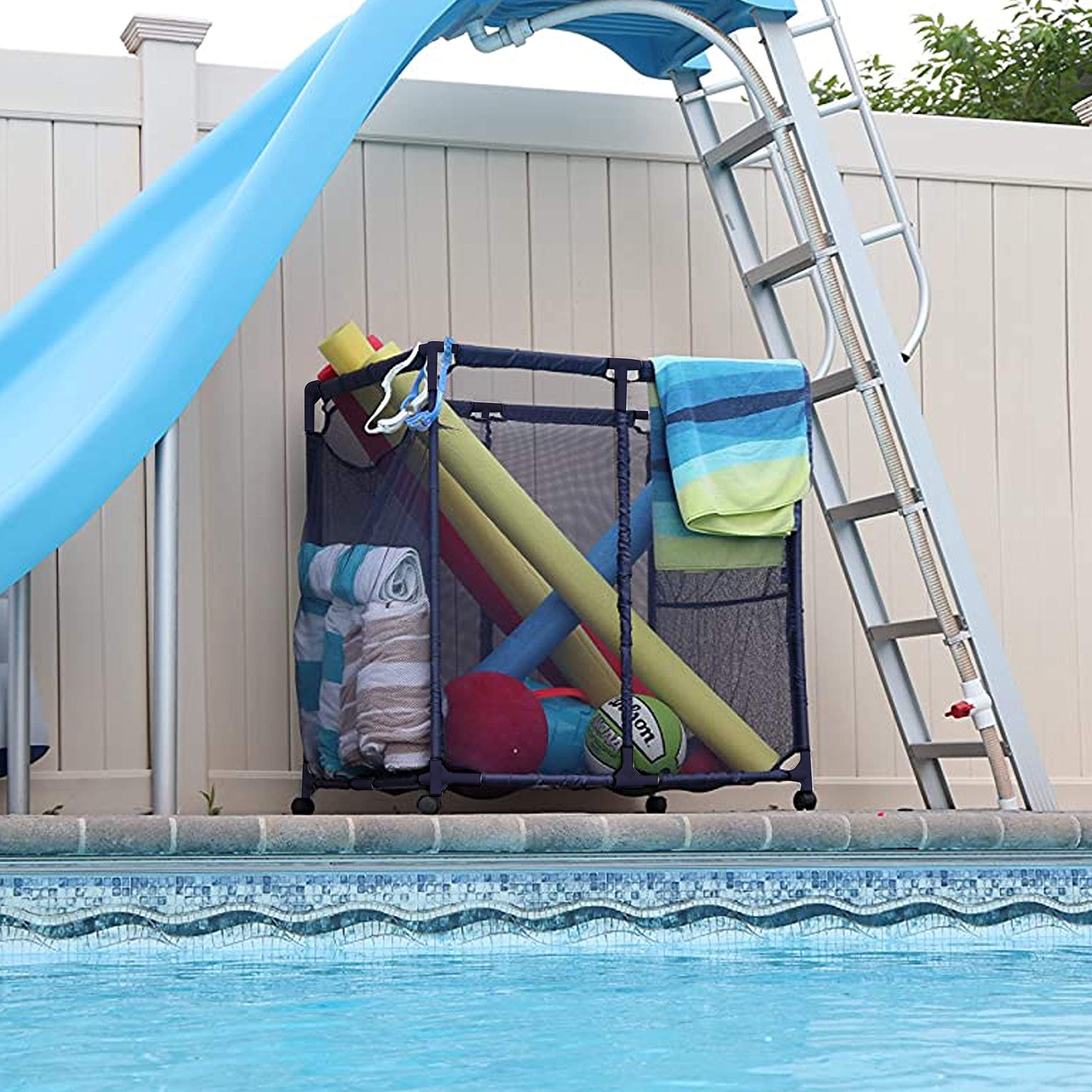 Essentially Yours Pool Floats, Balls, Toys And Equipment Rolling Mesh ...