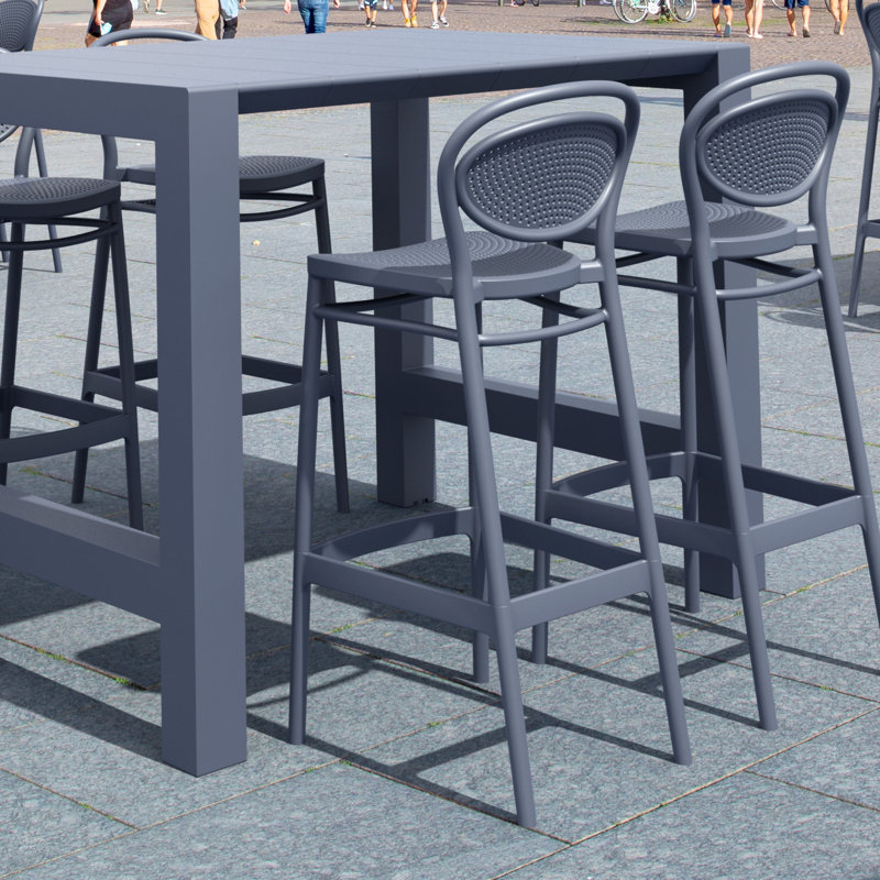 AllModern Farrah Extendable Outdoor Bar Table | Wayfair