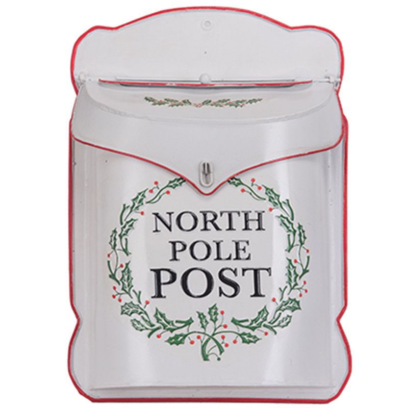 The Holiday Aisle® North Pole Post Mail Box | Wayfair