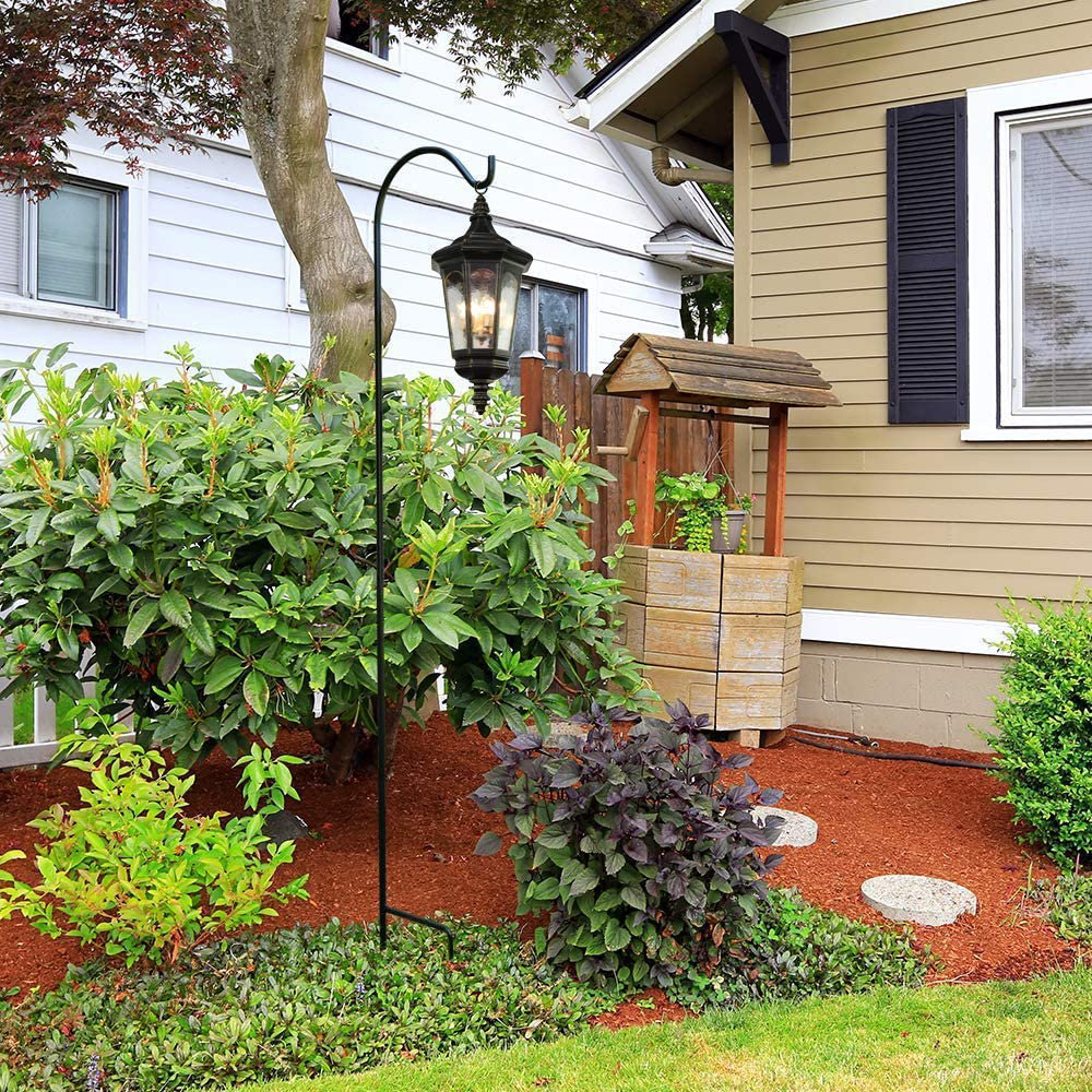 Winston Porter Midbury 12 Pack Solid Shepherd Hook 37 Inch One Piece ...