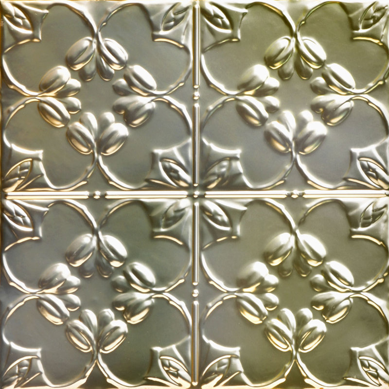 FromPlainToBeautifulInHours Lilac 2 ft. x 2 ft. Nail-Up Tin Ceiling ...