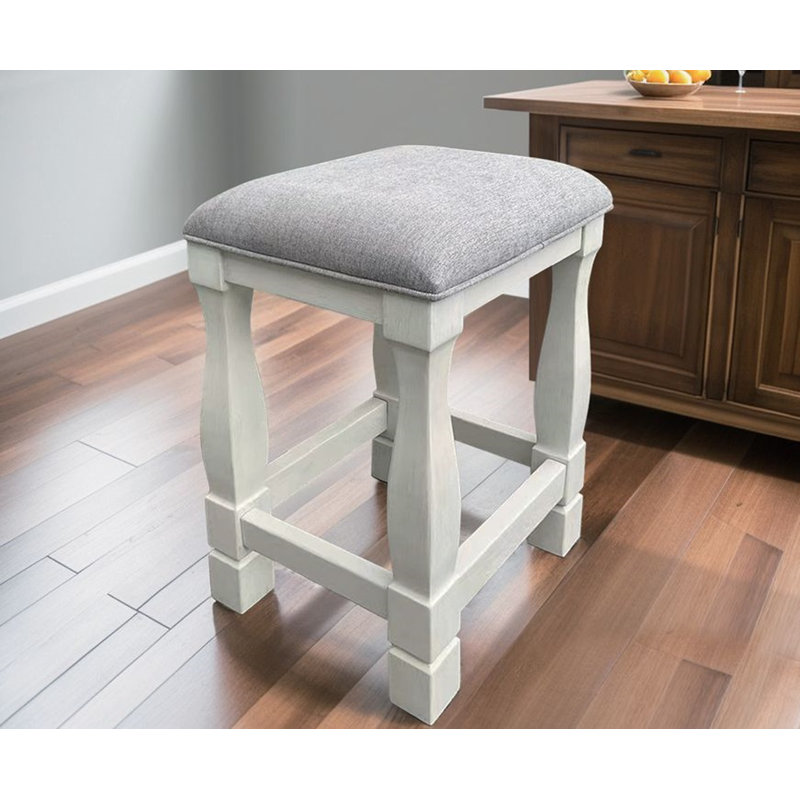 Rosalind Wheeler Catrell Modern Farmhouse Style Cushion Top Counter ...