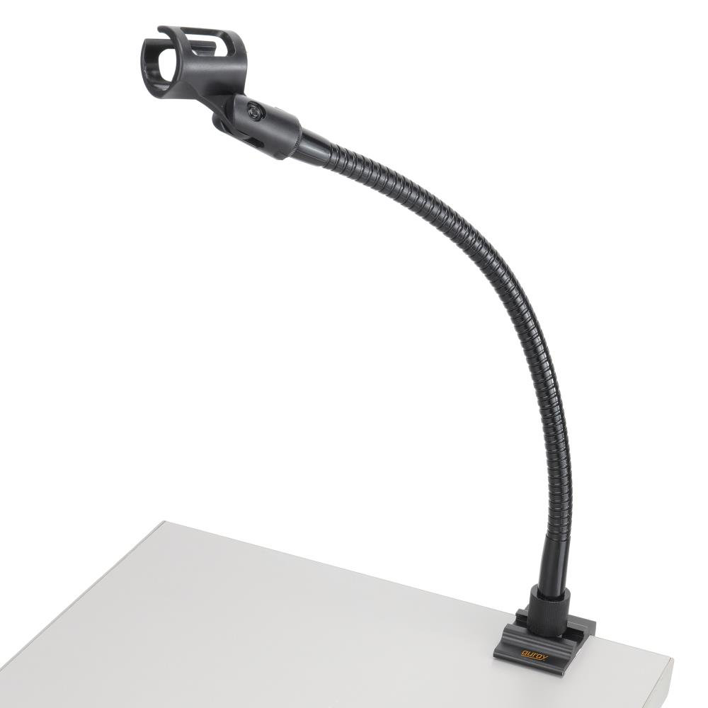 Auray Microphone Arm Stand Long 12'' Sturdy Gooseneck Mic Stand ...