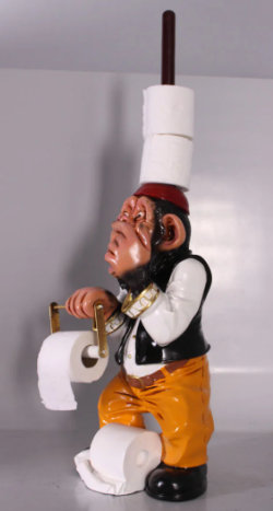 Wildon Home® Naquana Monkey Toilet Paper Holder | Wayfair