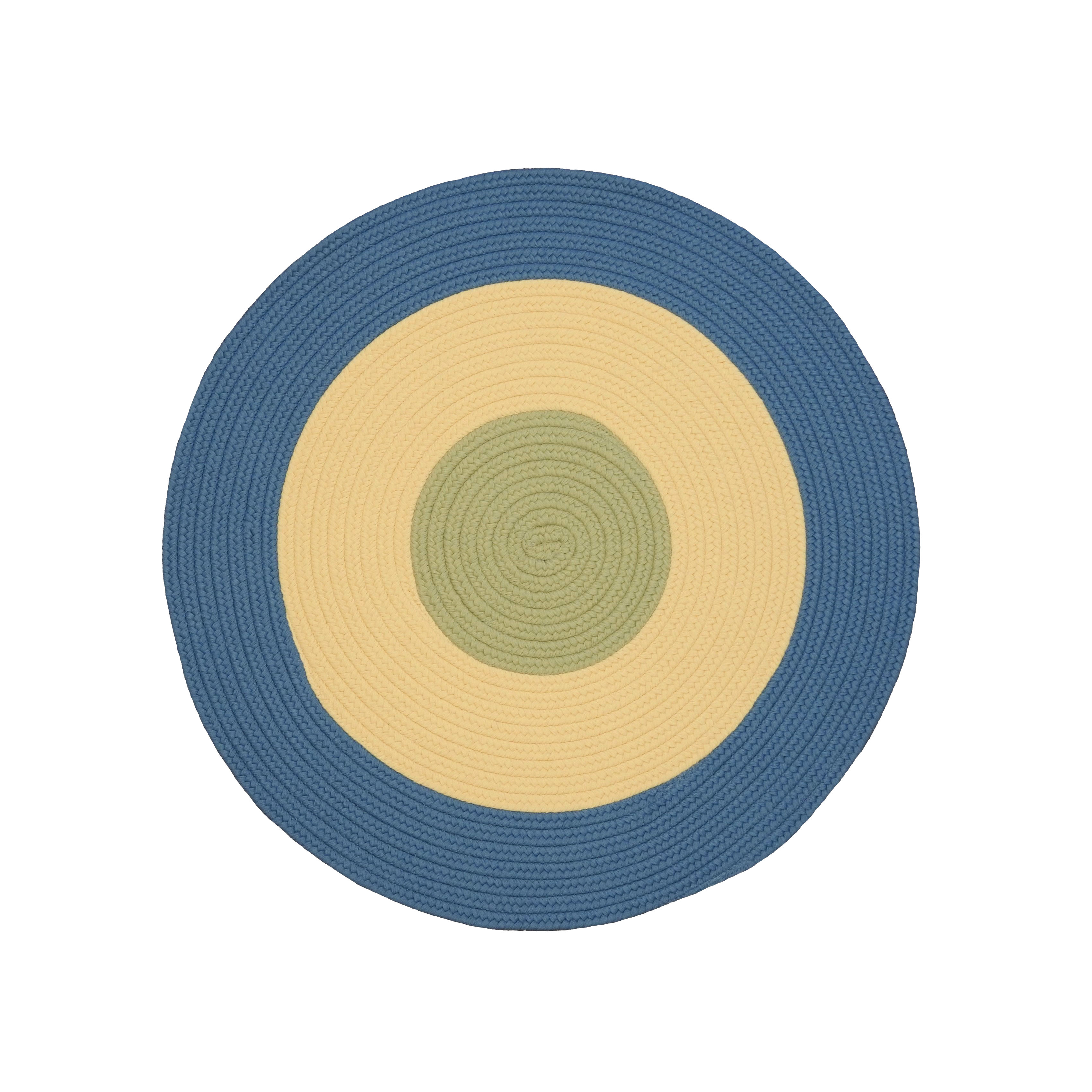 Colonial Mills Round Melbourne Braid Indoor/Outdoor Area Rug | Wayfair