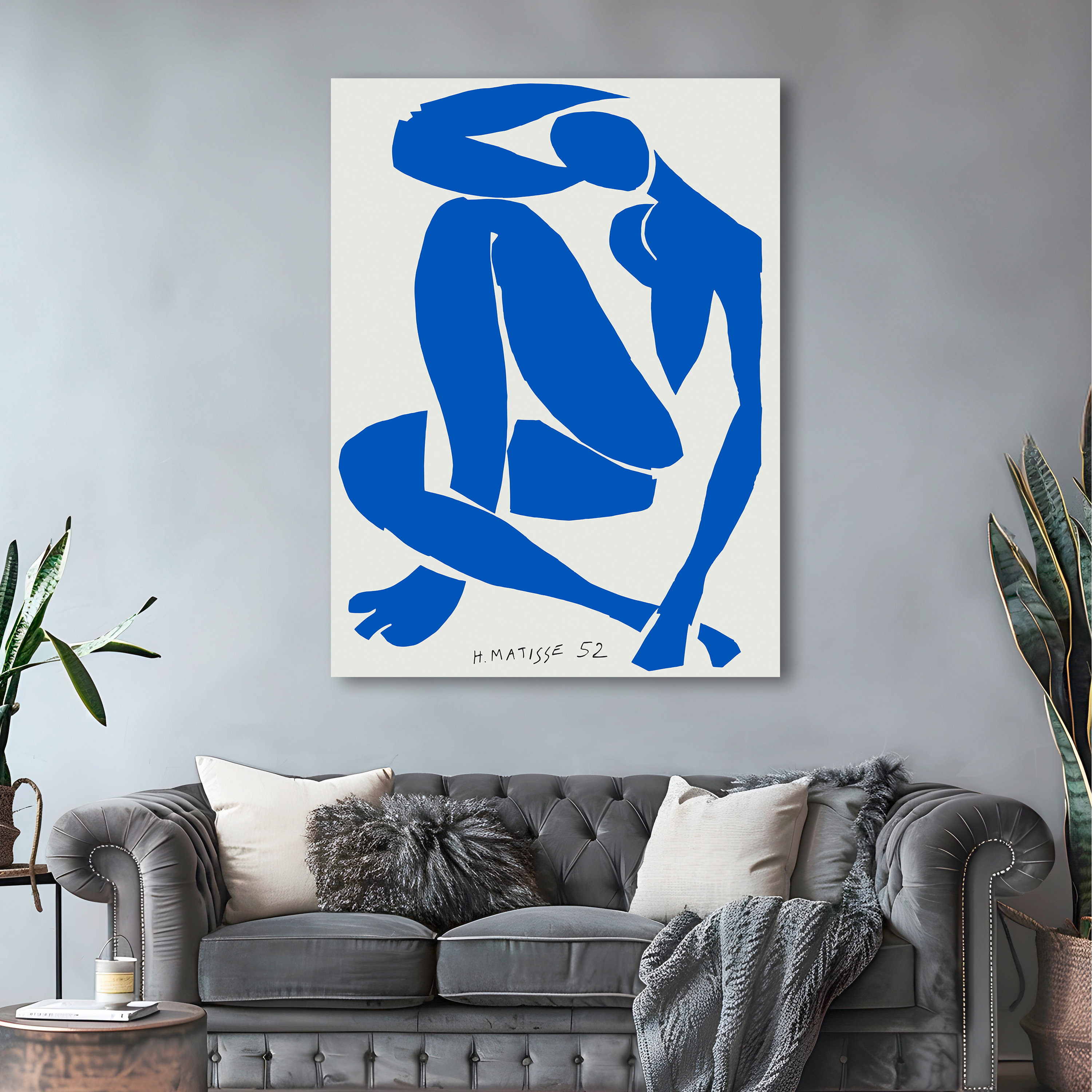 Selected Artworks srl Wrapped Canvas - Henri Matisse, Blue Nude IV ...