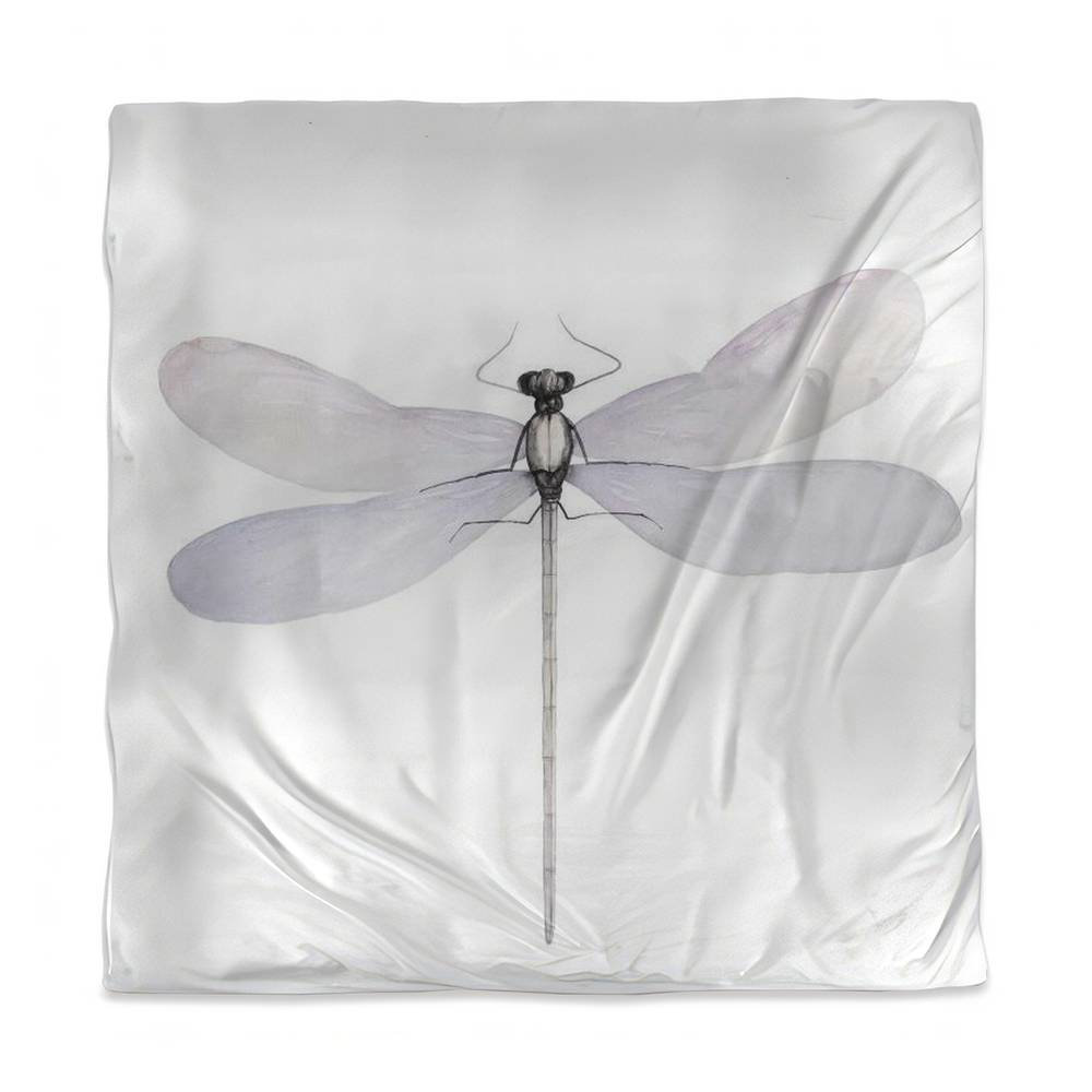 Begin Edition International Inc. Delicate Dragonfly Insect Duvet Cover ...