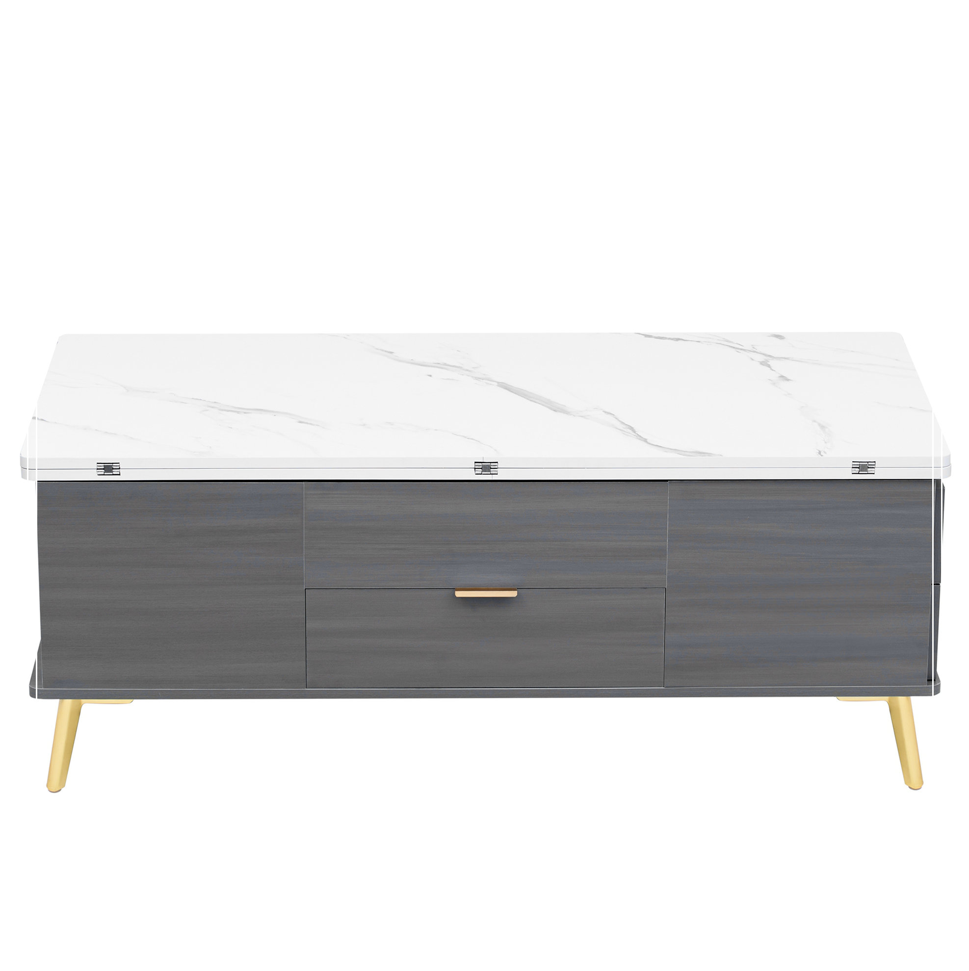 Everly Quinn Modern Lift Top Coffee Table Multi Functional Table with ...