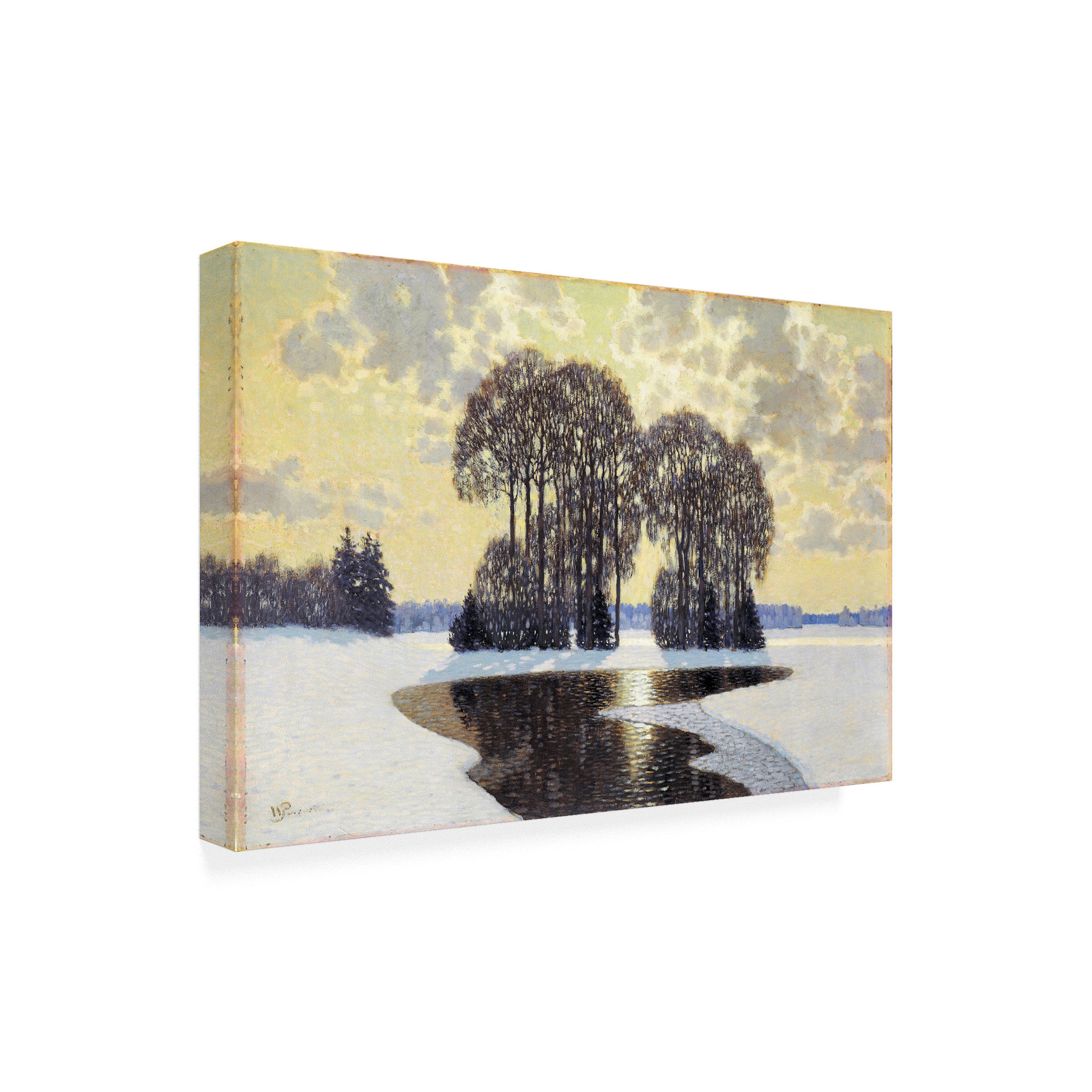 Millwood Pines Wilhelm Purvitis 'Winter' Canvas Art - Wayfair Canada