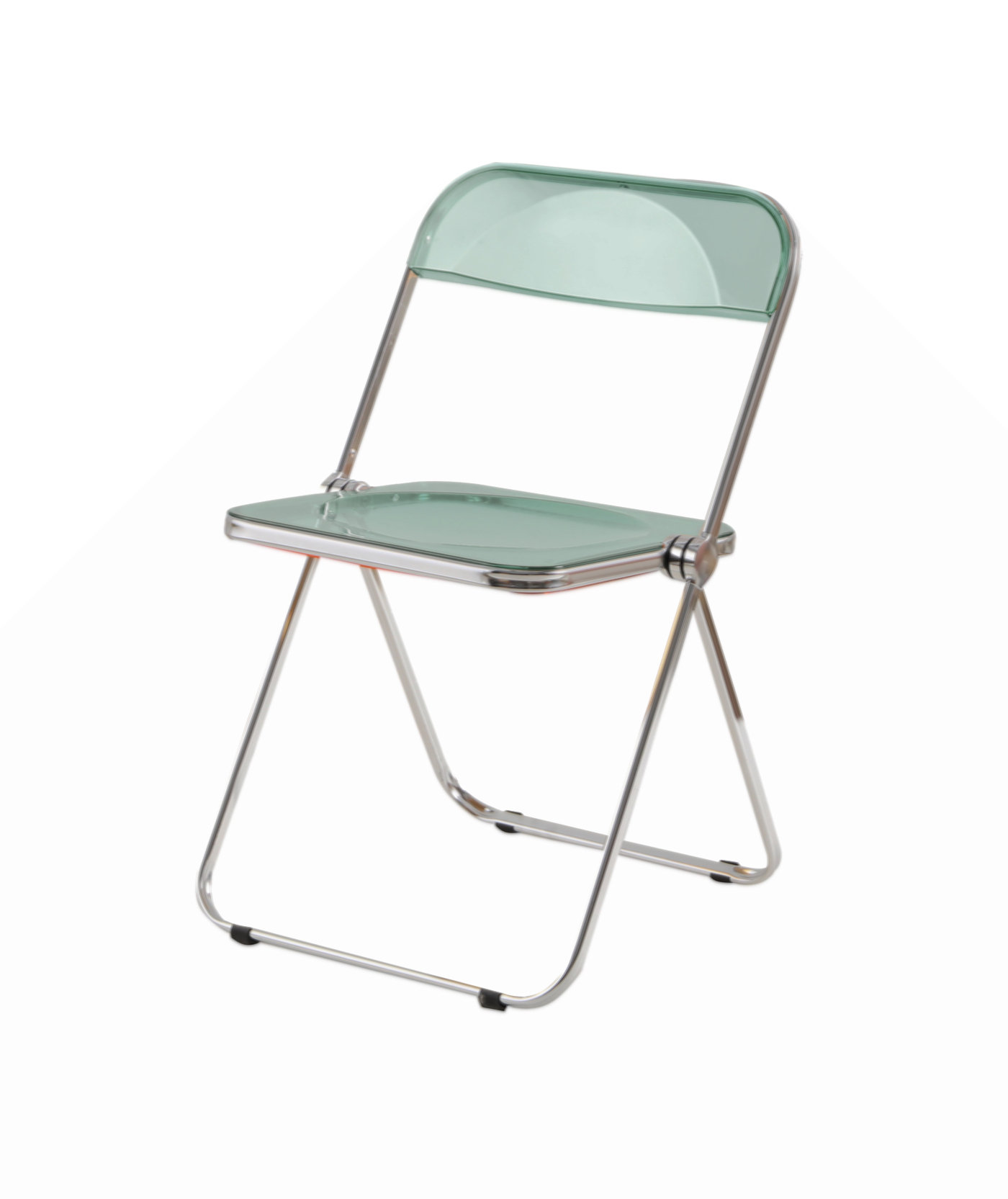 Winston Porter Foldingchair Transparent Chairs-Ghost Stackable Crystal ...