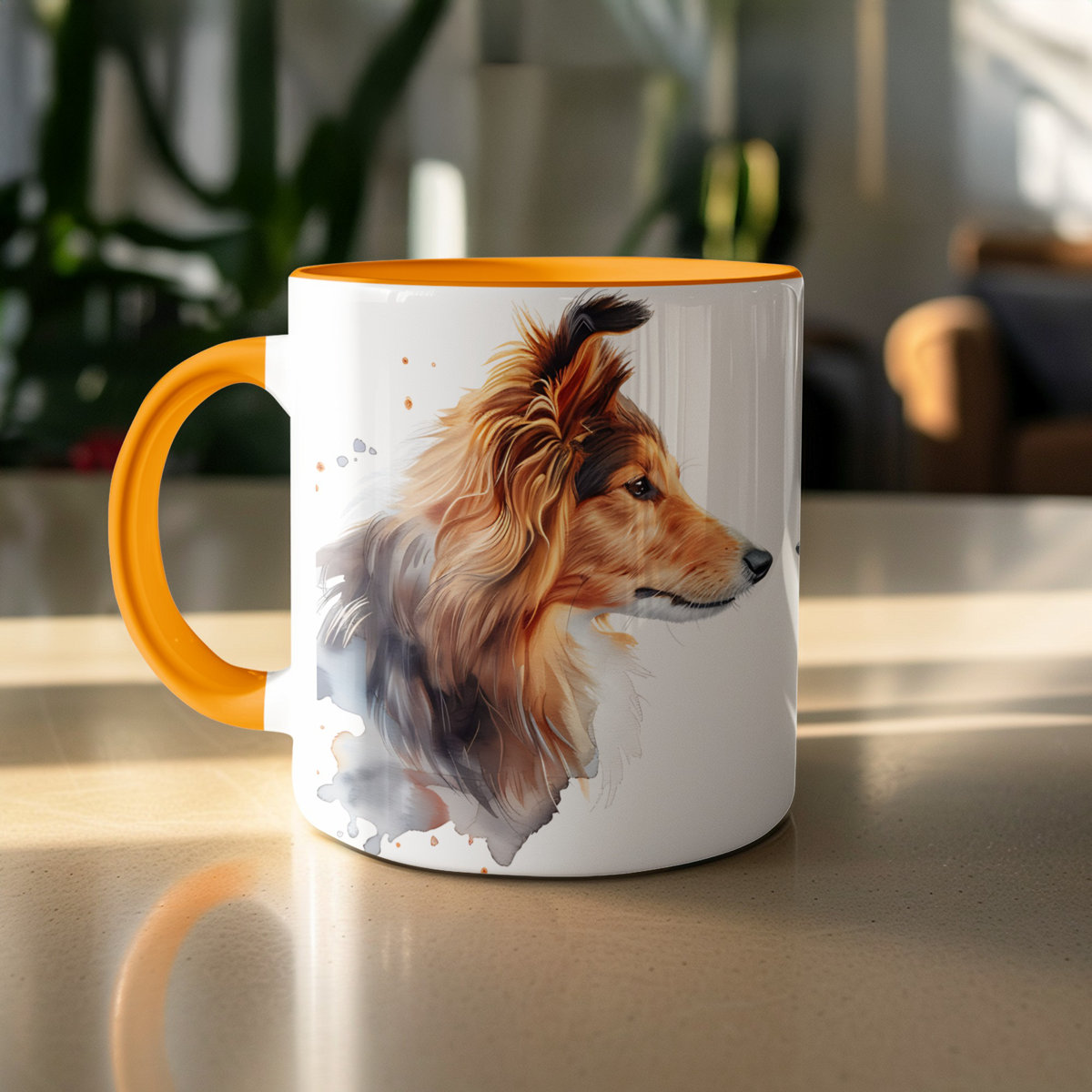 East Urban Home Set of 3 – 11oz Watercolour Boxer Dog Design Coffee Mug ...