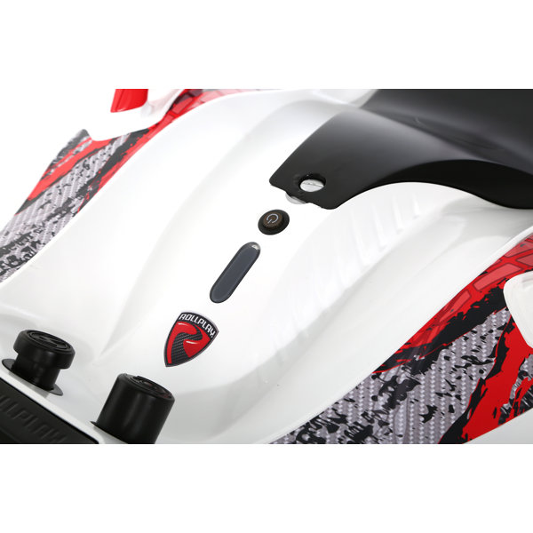 RollPlay Nighthawk 12-Volt Ride-On Toy (White) & Reviews | Wayfair