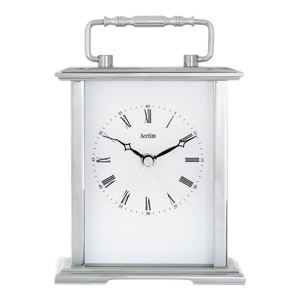 Acctim Analog Metal Quartz Tabletop Clock & Reviews | Wayfair.co.uk