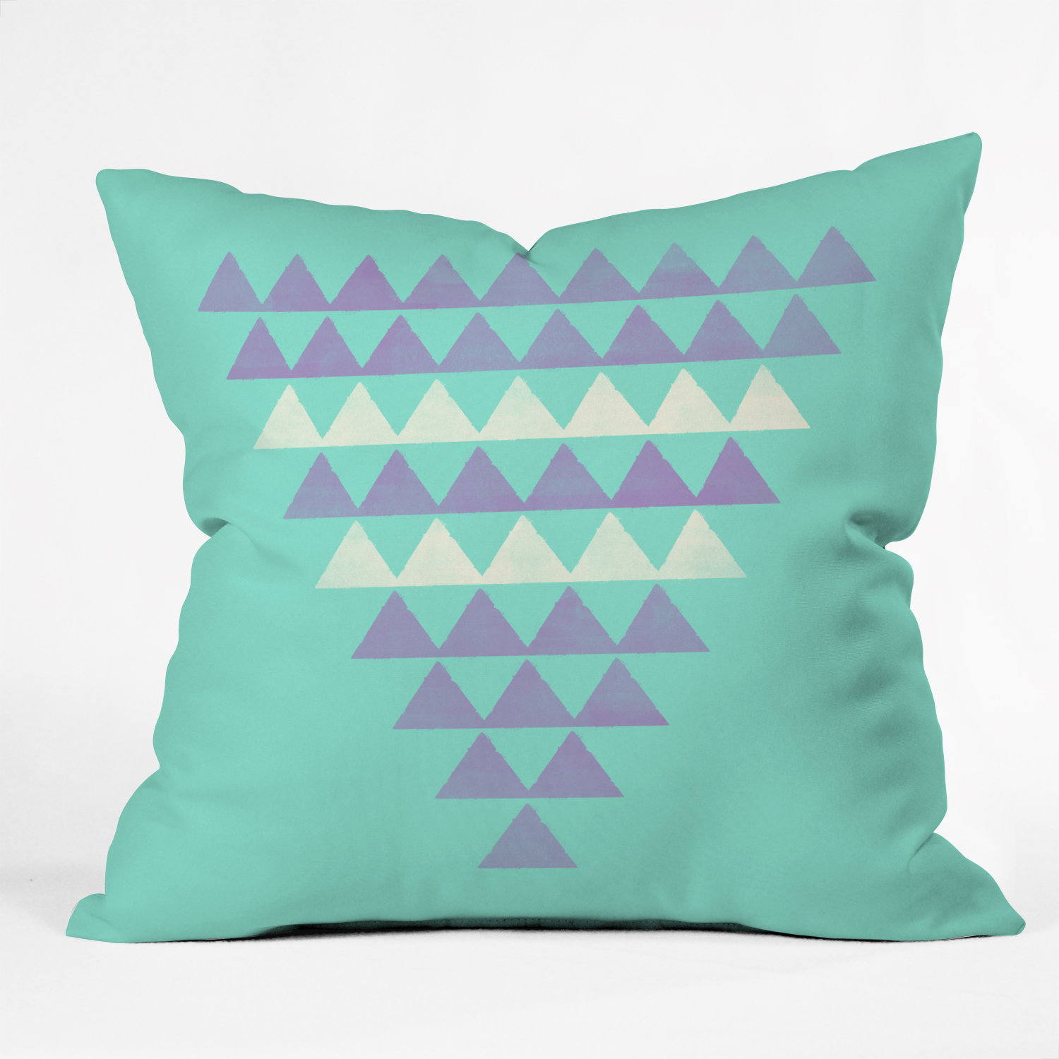 Deny Designs Allyson Johnson Triangles Throw Pillow | Wayfair