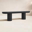 Moe's Home Collection Ansel Stone Garden Bench & Reviews | Perigold