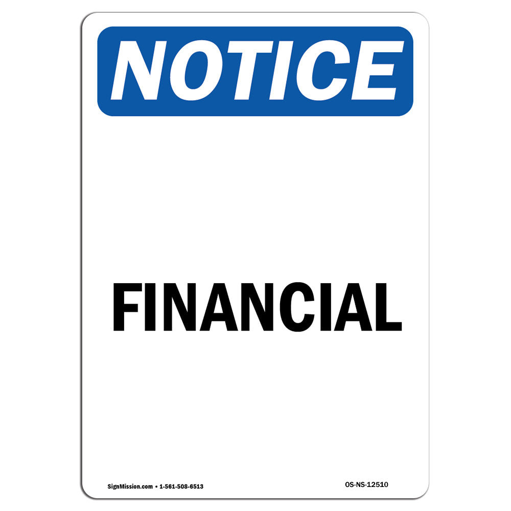 SignMission Financial Sign | Wayfair