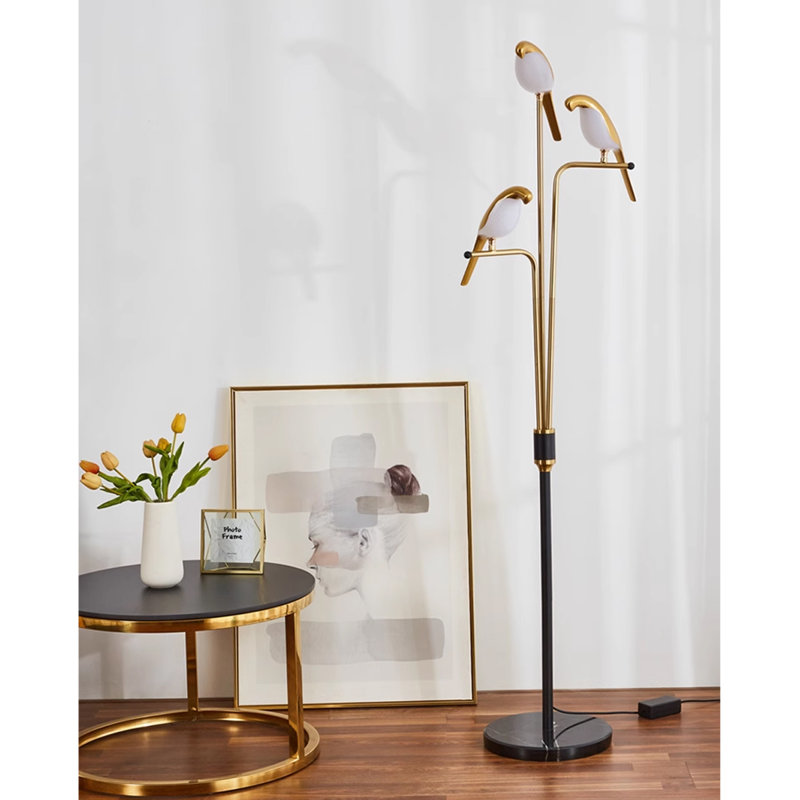 Corrigan Studio® 62.99" Unique/Statement Floor Lamp | Wayfair