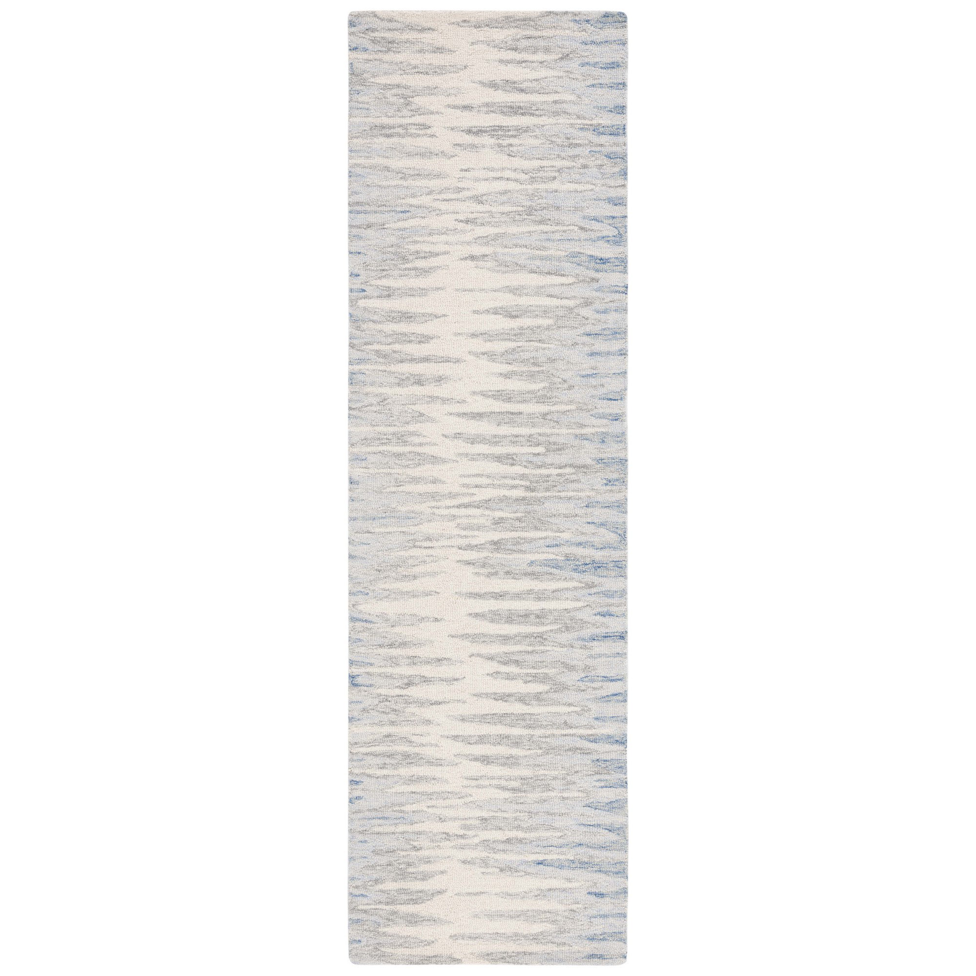 17 Stories Abstract Hand Tufted Wool Abstract Rug | Wayfair