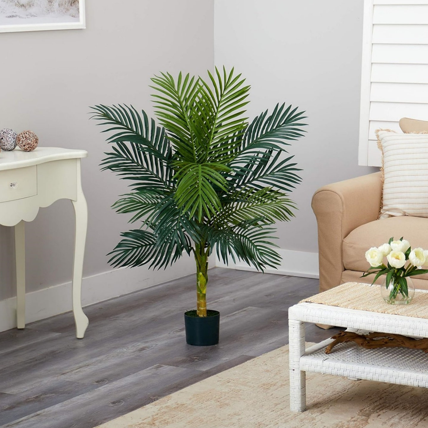 Bayou Breeze Golden Cane Palm Artificial Tree - Wayfair Canada