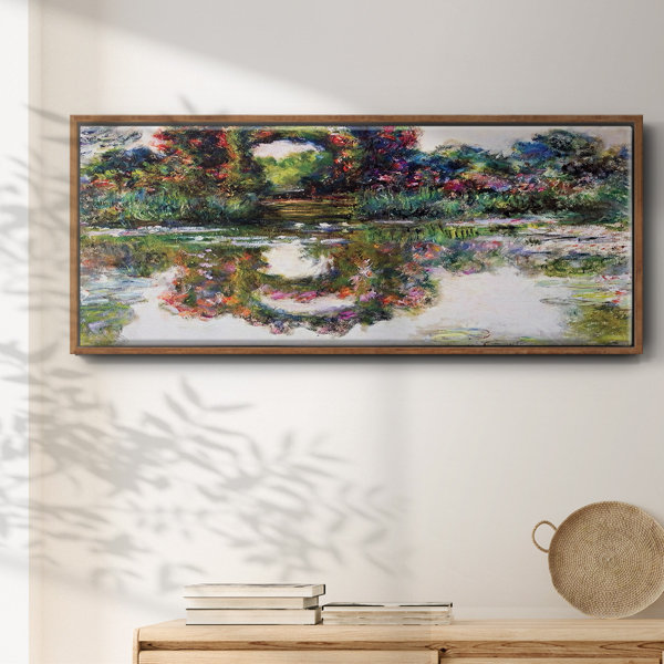 Winston Porter " Rose Flowered Arches At Giverny, 1913 " | Wayfair