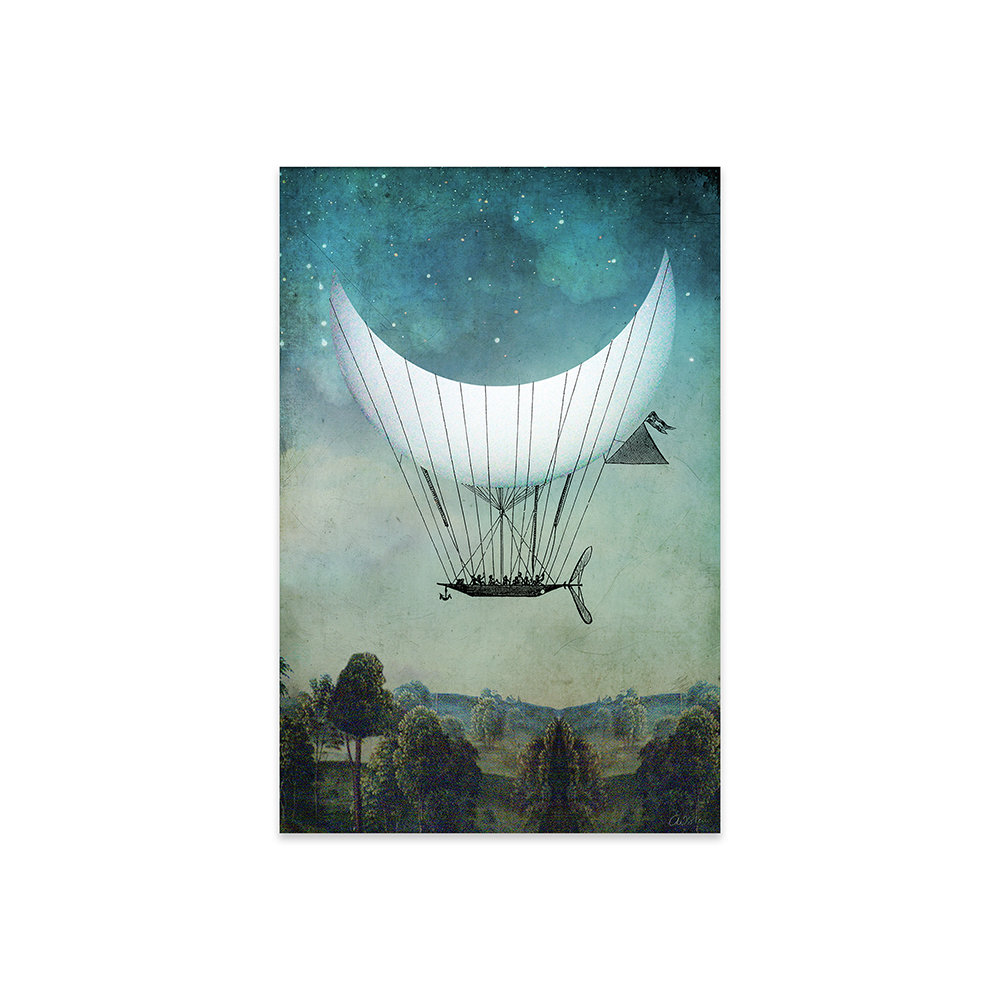 Red Barrel Studio® The Moonship Print On Acrylic Glass | Wayfair