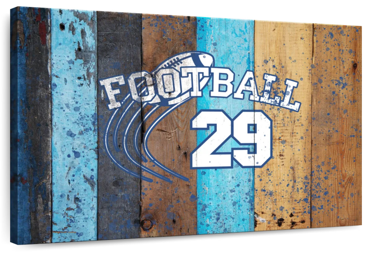 Ebern Designs Sireci Football Logo Surface | Wayfair
