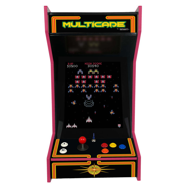 Suncoast Arcade Tabletop Arcade Machine with 19" Monitor and 412 Retro ...