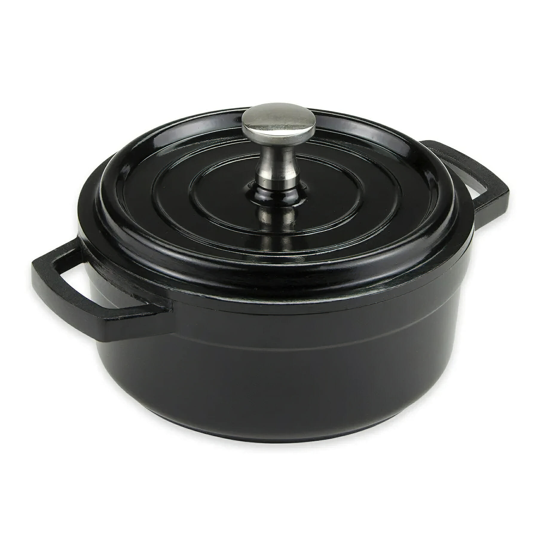 G.E.T. Energy-Efficient Non-Stick Cast Aluminum Round Dutch Oven with ...