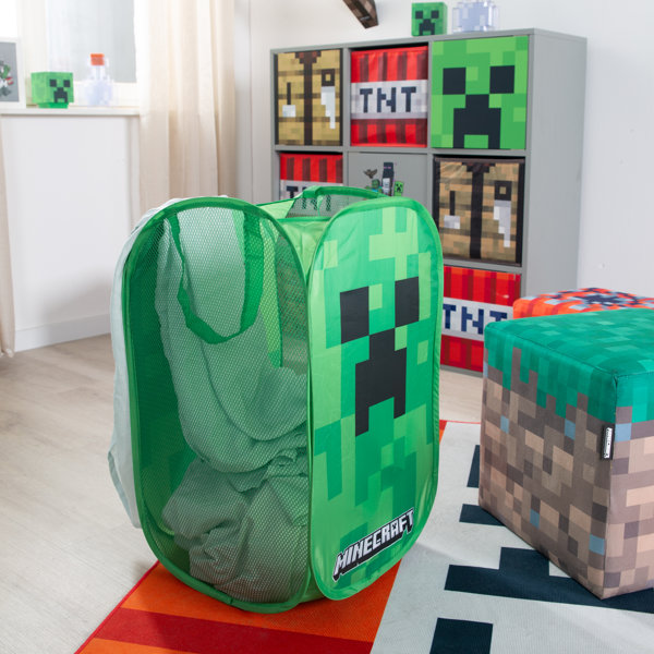 MINECRAFT Laundry Hamper | Wayfair.co.uk