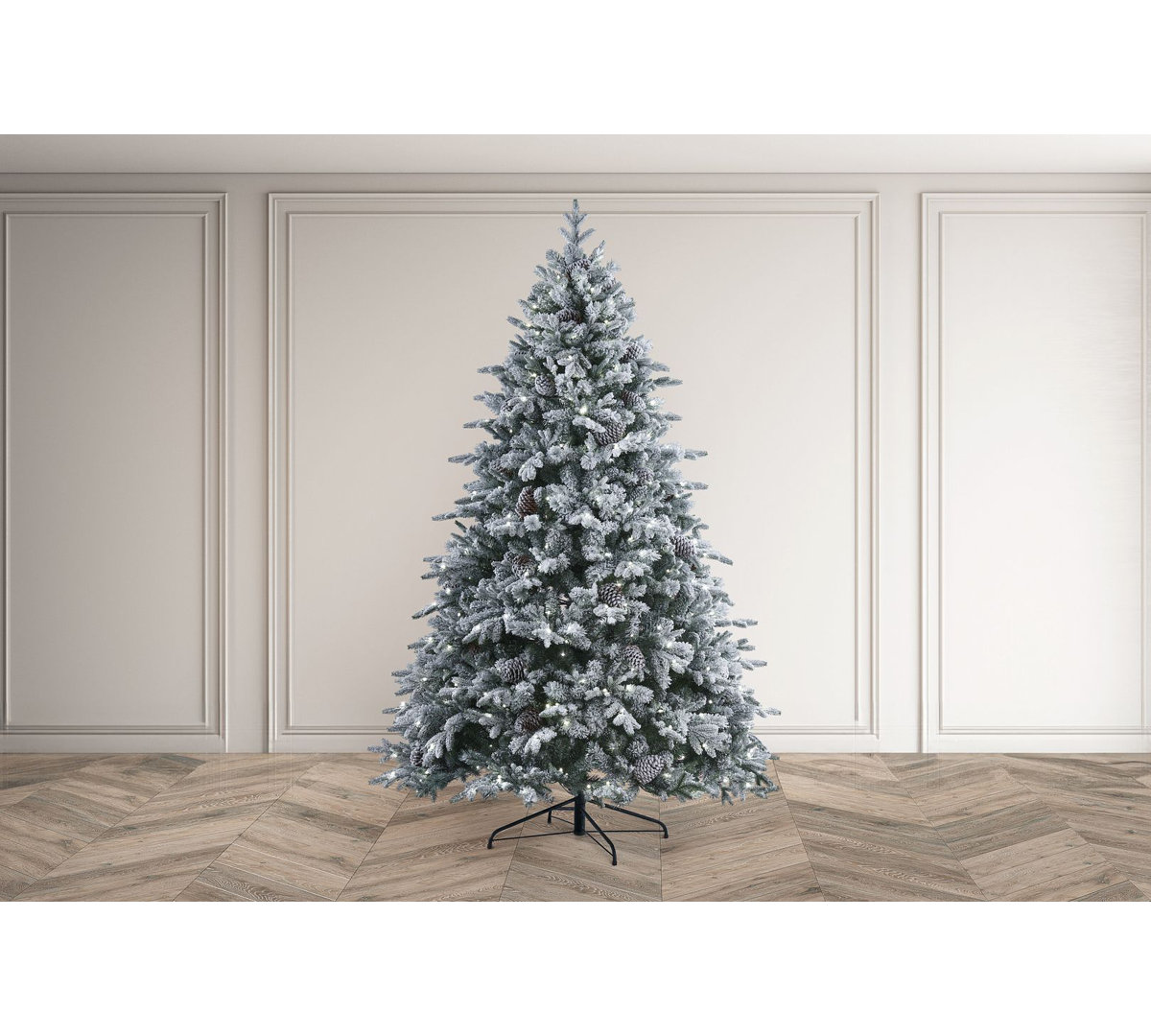 BOSK NEW FROSTED WINTERFOLD - Artificial Christmas Tree | Wayfair.co.uk