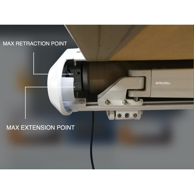 Intelroll Global 3.5m x 3m Full Cassette Retractable Garden Patio ...