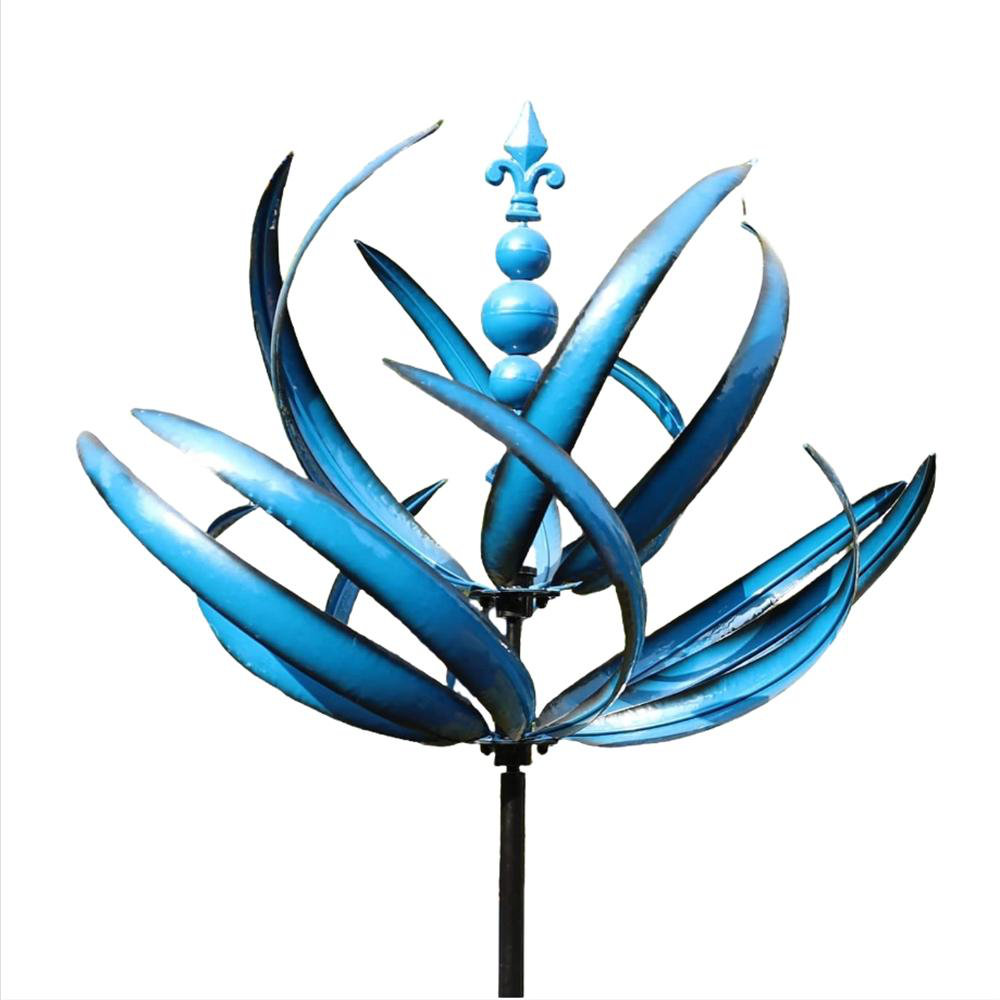 Dakota Fields Lotus Wind Spinner for Yard | Wayfair
