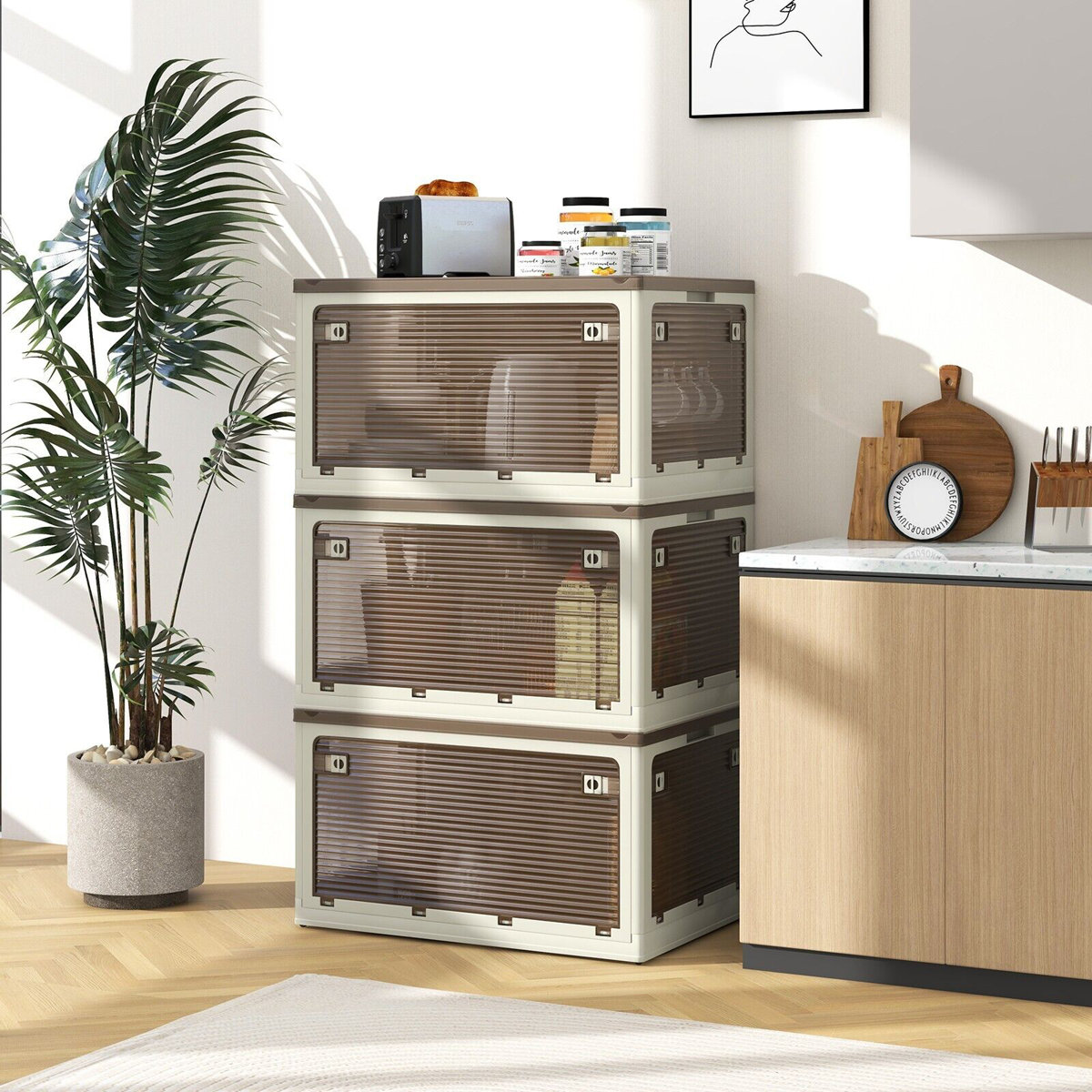 Rebrilliant 3 Drawer Stackable Drawer | Wayfair.co.uk