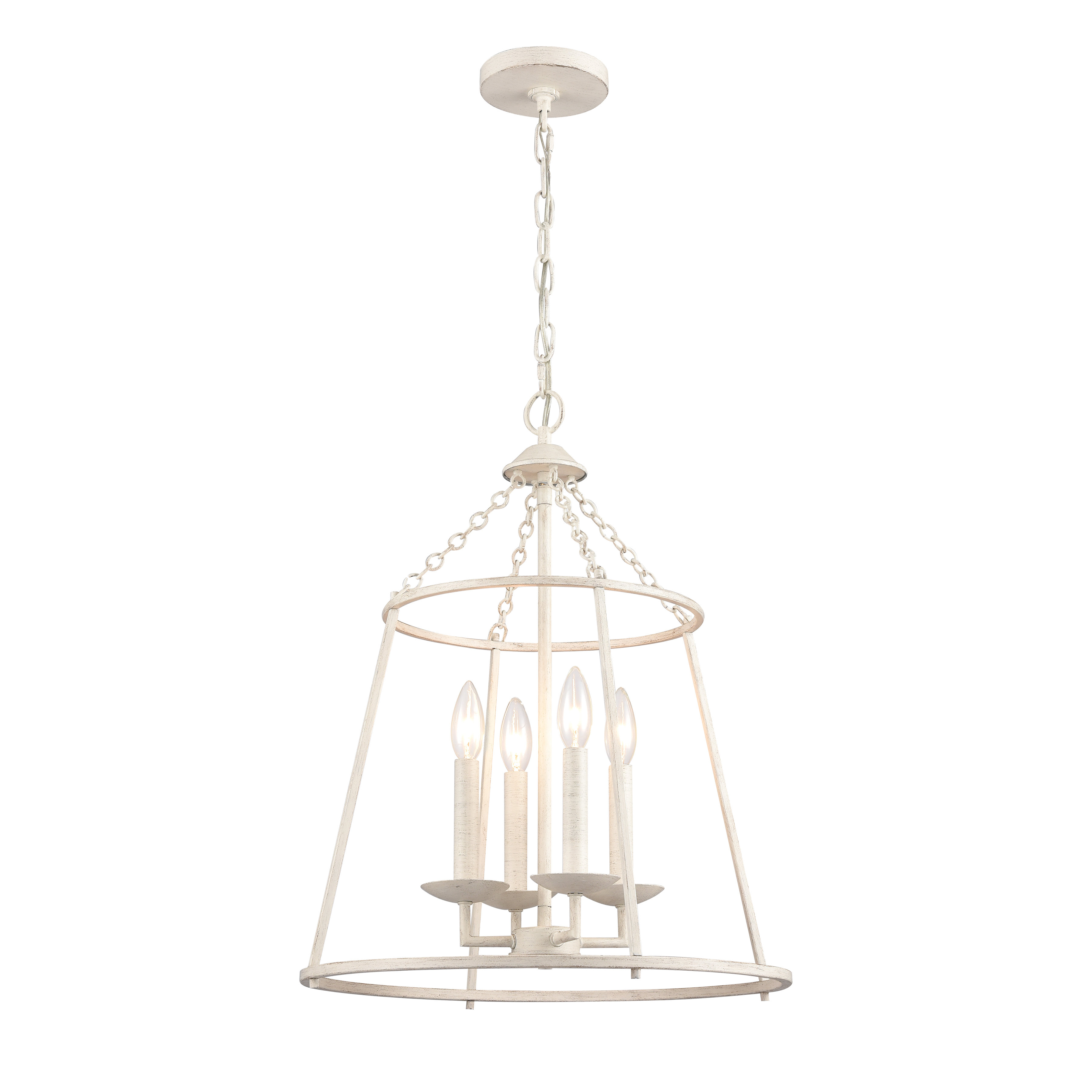 Gracie Oaks 4 - Light Lantern Geometric Pendant | Wayfair