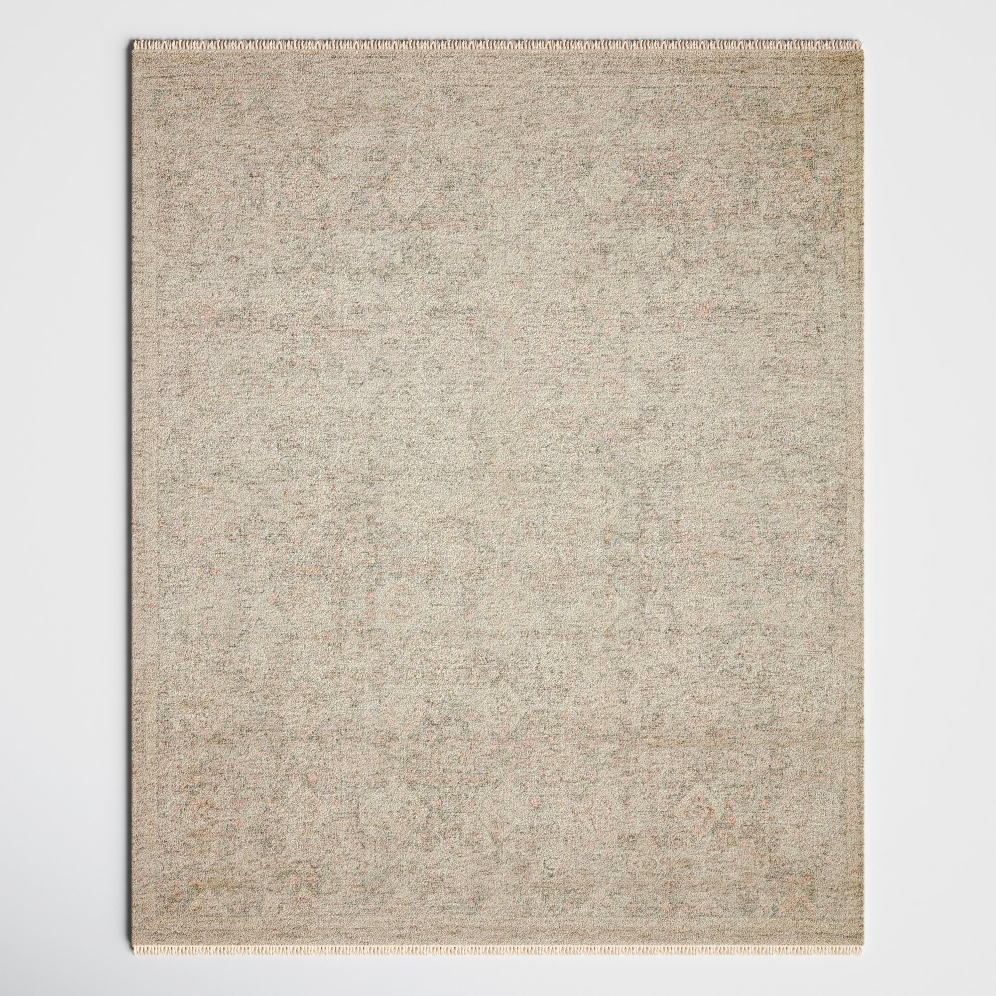 Joss & Main Amanda Oriental Hand-Woven Flatweave Beige Indoor Use Only ...