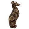 Design Toscano Greyhound Sentinel Dog Cast Iron Statue & Reviews | Wayfair
