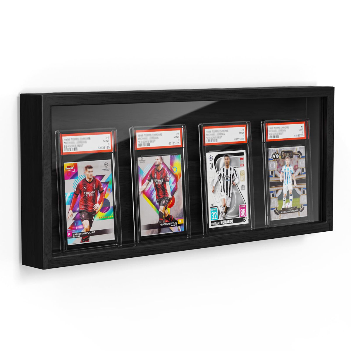 Miratino Card Display Case, Trading Card Display Frame Wall Mount ...