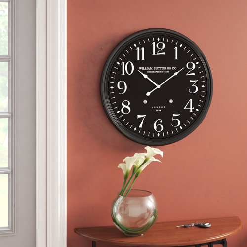 Lark Manor Allana-Jo Metal Wall Clock & Reviews | Wayfair