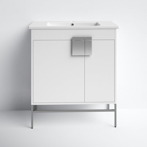 Modern Free-standing Bathroom Vanities | AllModern