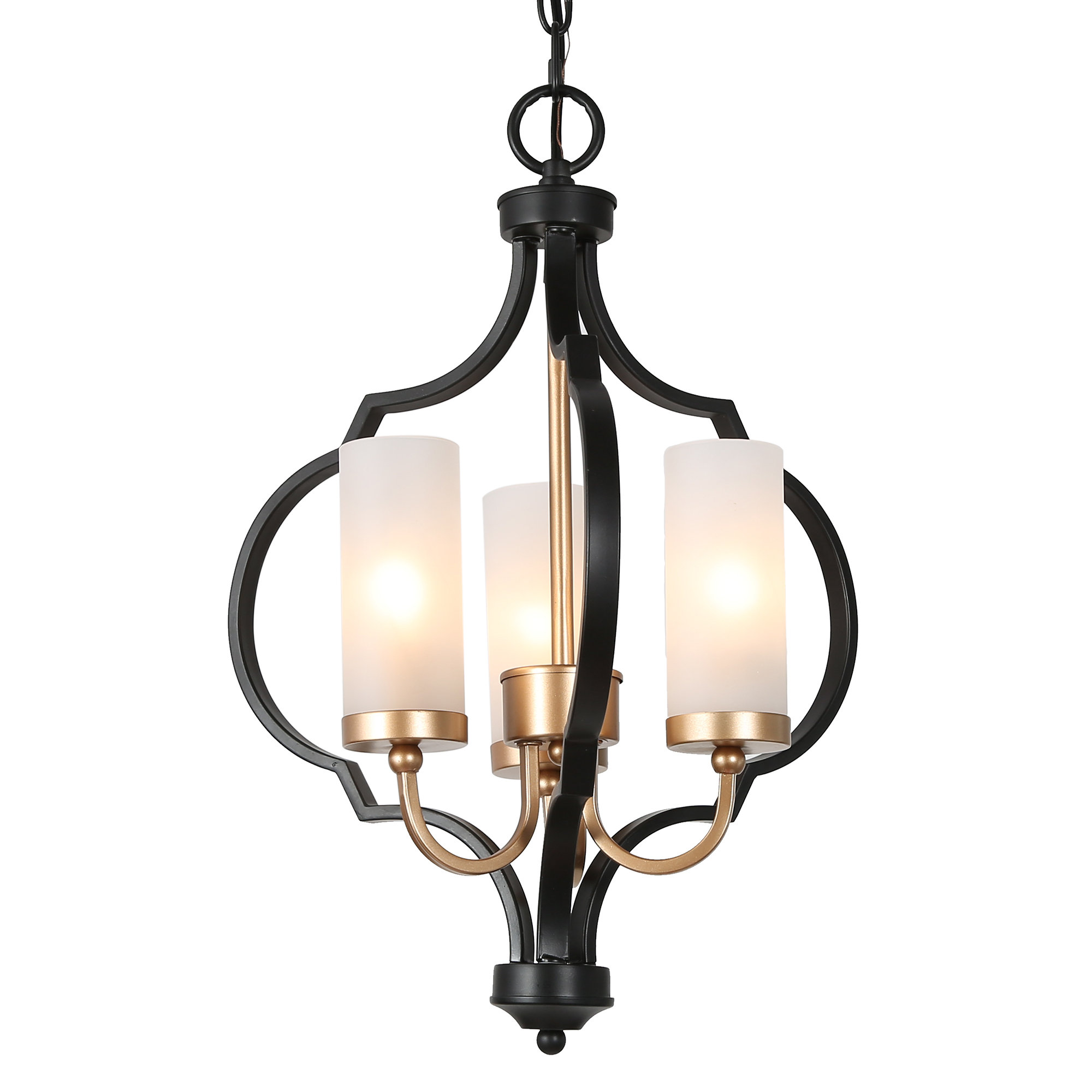 Everly Quinn Acari 3 - Light Unique Empire Chandelier | Wayfair