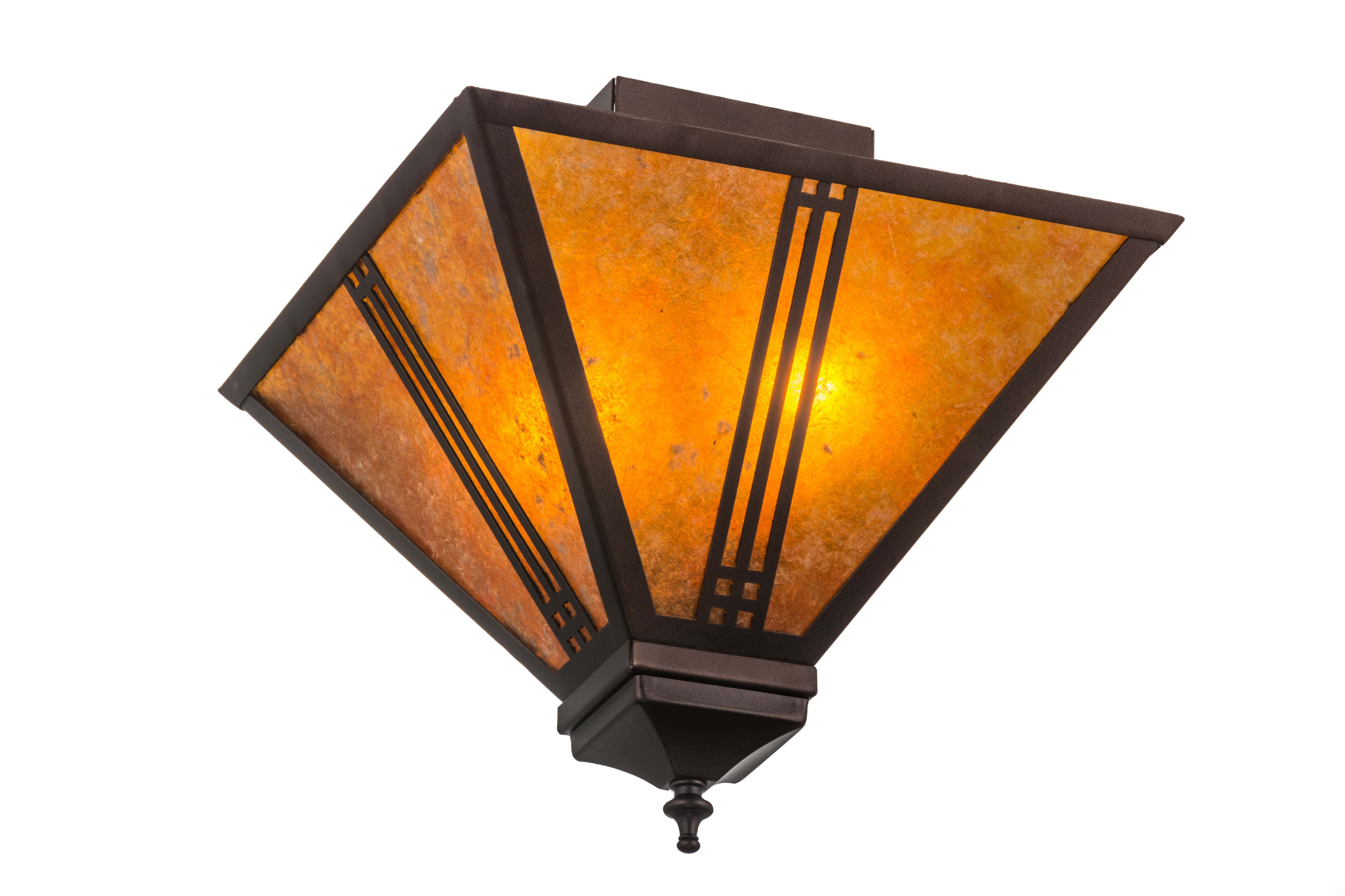 Loon Peak® Yager 2 - Light 18.5" Unique/Statement Bowl Semi Flush Mount ...