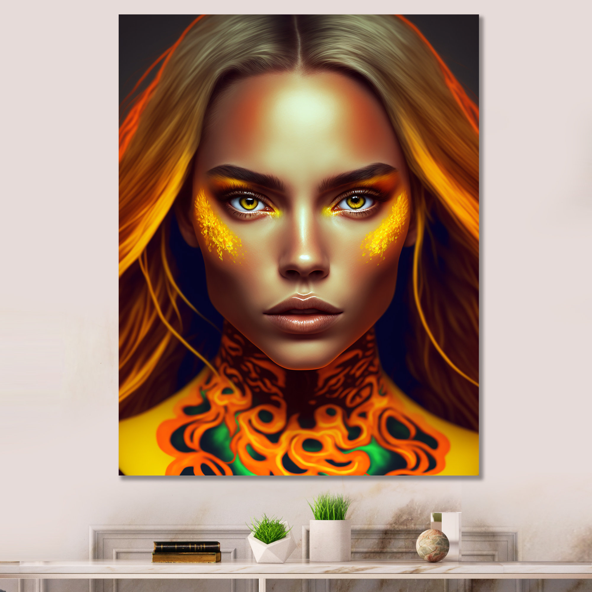 Everly Quinn " Young Tropical Woman VI " on Canvas | Wayfair