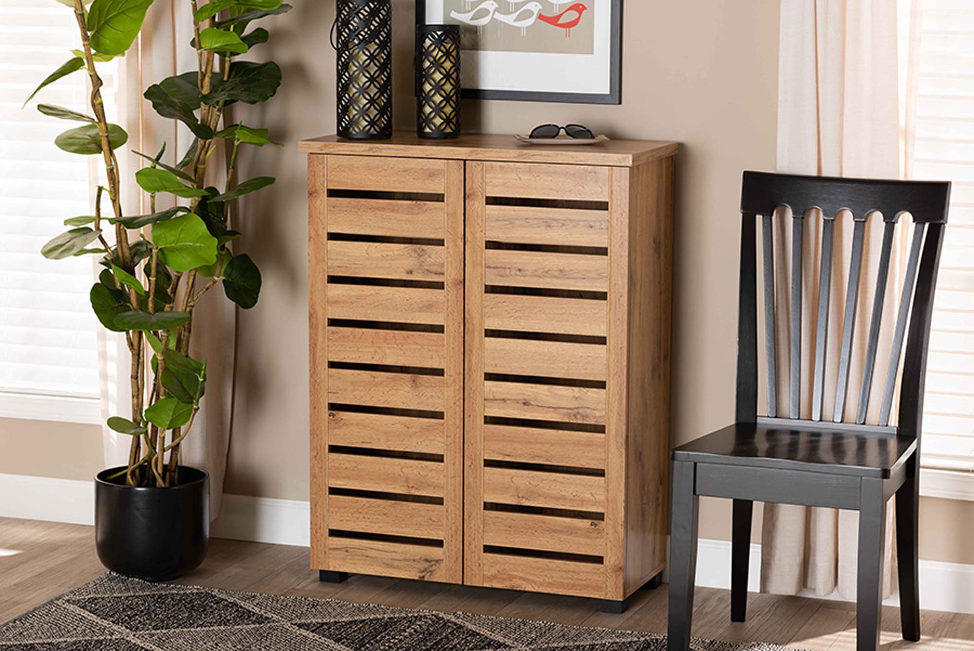Union Rustic 15 Pair Shoe Storage Cabinet - Wayfair Canada