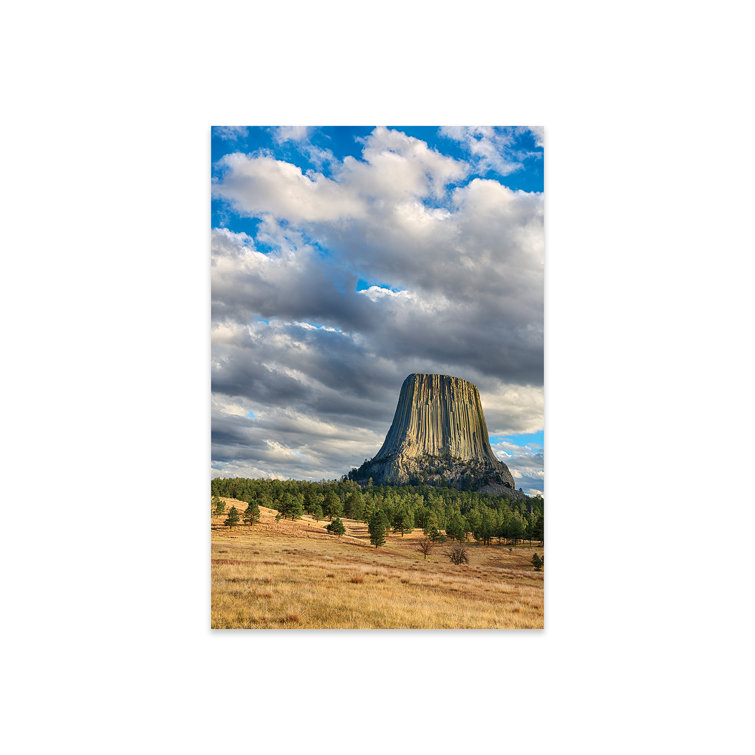 Ebern Designs Wyoming, Devils Tower National Monument, Devils Tower On ...