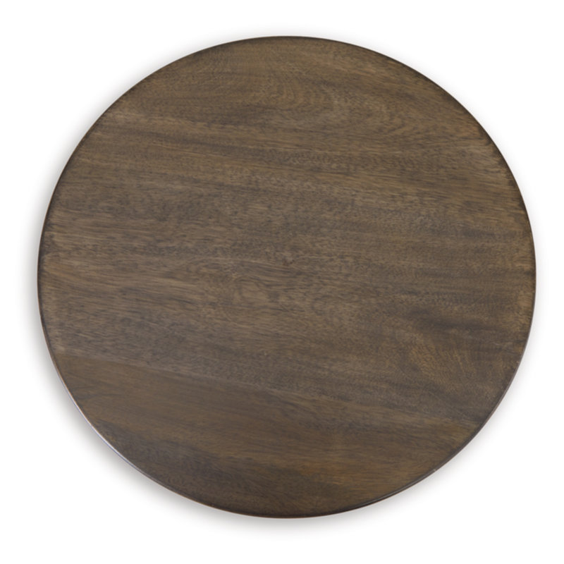 Dakota Fields Daysia Solid Wood Pedestal End Table | Wayfair