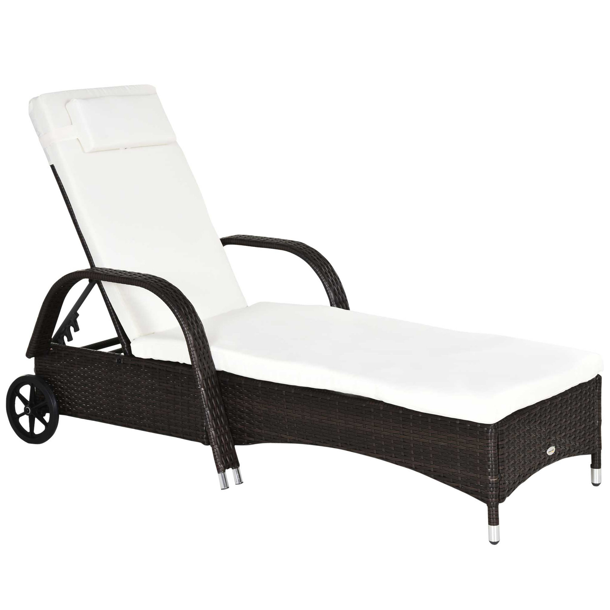 Winston Porter Talanian Rattan Outdoor Lounge Chair | Wayfair
