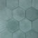 Tilefy Chromatica 6" Hexagon Porcelain Wall and Floor Tile | Wayfair