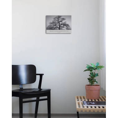 Vault W Artwork Ansel Adams Oak Tree On Paper by Ansel Adams Print ...